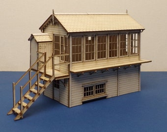 Signal Box (dapol - Kitmaster) Plastic Model Kit OO Gauge - Etsy