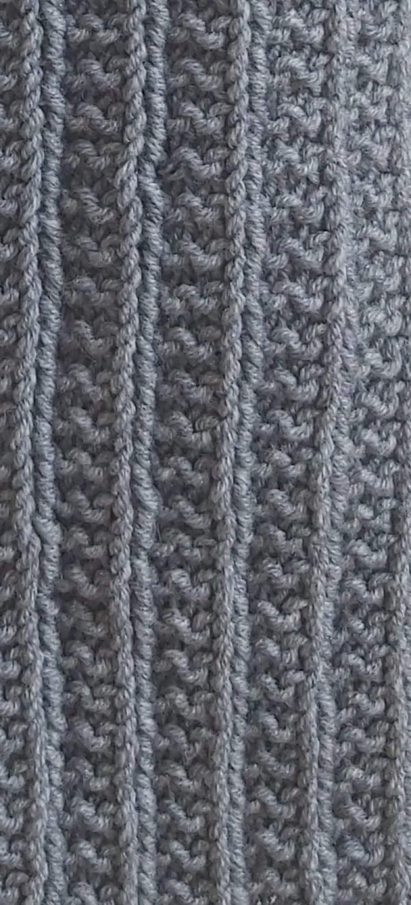 Digital Pattern // Easy Ribbed Scarf Pattern // Beginner Knitting ...