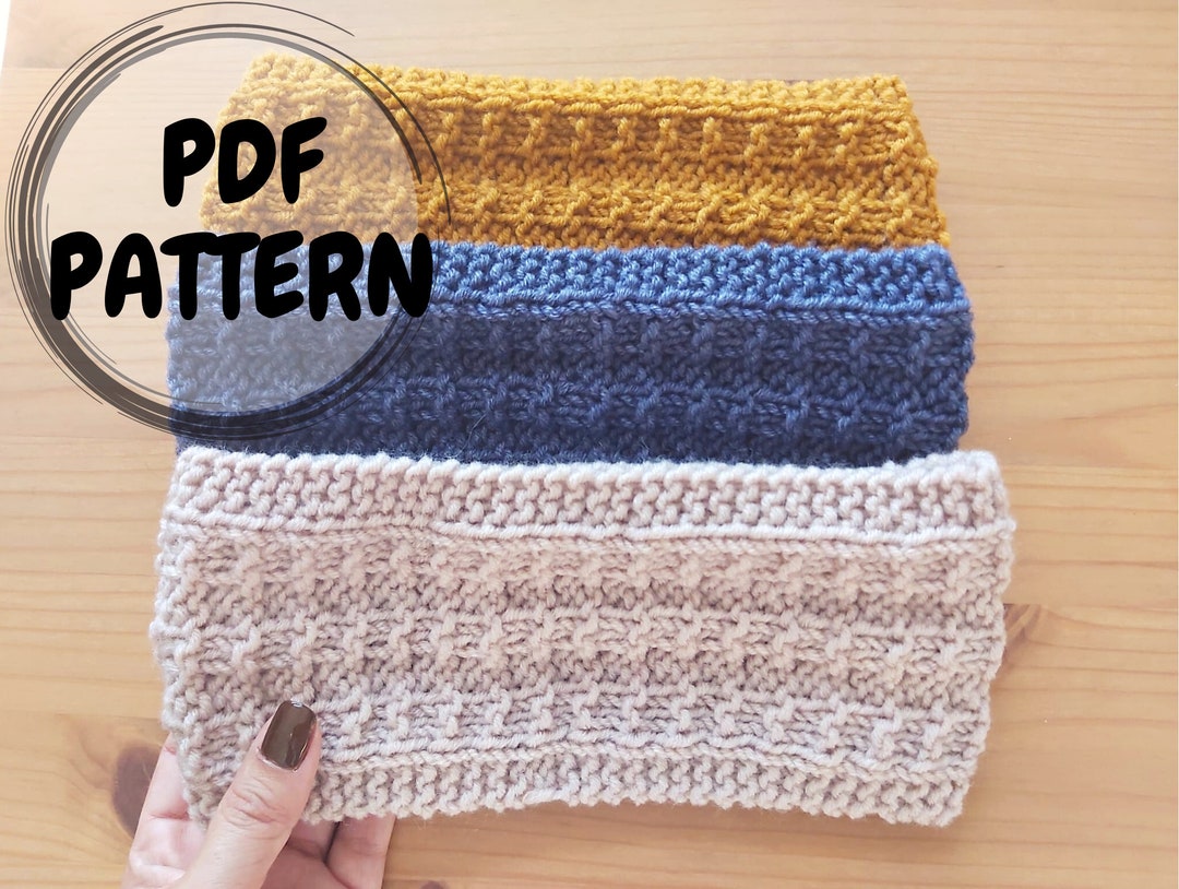 Digital Pattern // Lantana Headband Pattern // Knitting - Etsy