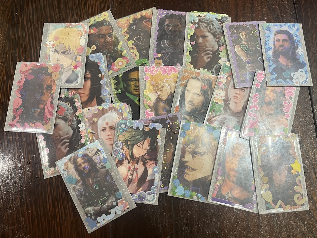 Custom Decorated Photocards! // Gifts for Any Occasion, Fandom ...