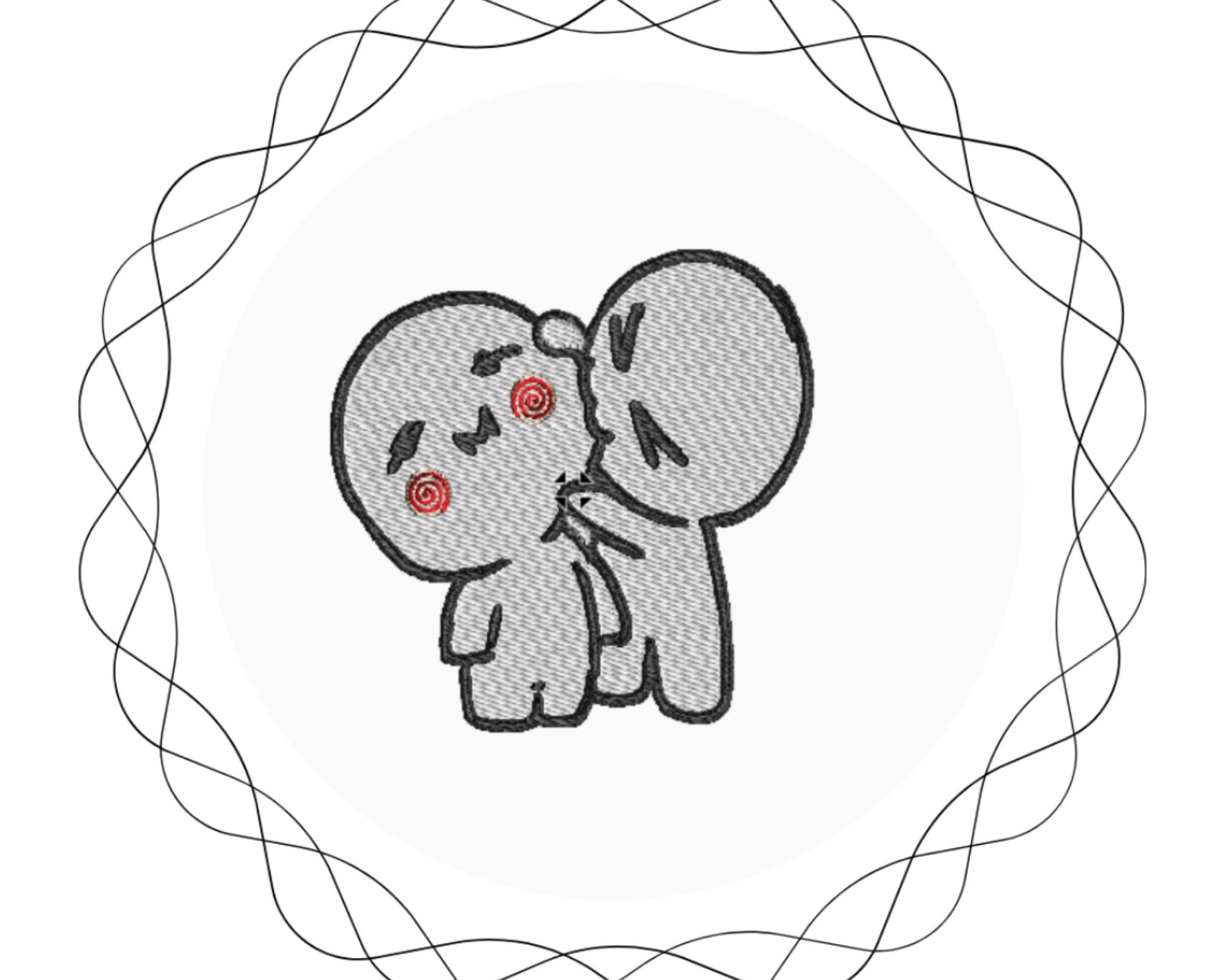 Embroidery Design, Designs in Color and 3 Size , Instant Download ...