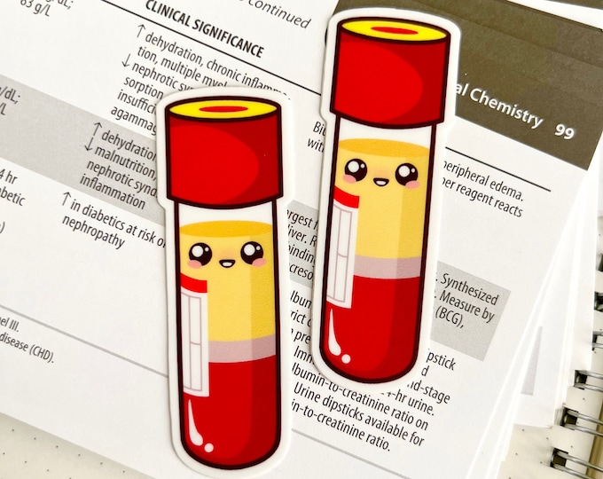 Serum Separator Blood Tube Sticker Phlebotomy Sticker Clinical/medical ...