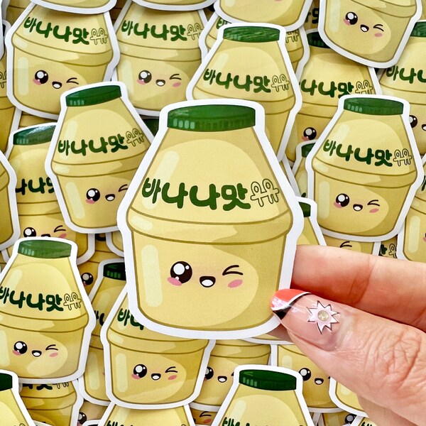 Cute Japanese Milk Stickers - Etsy