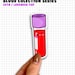 EDTA Lavender Blood Tube Sticker | Phlebotomy Sticker | Clinical ...