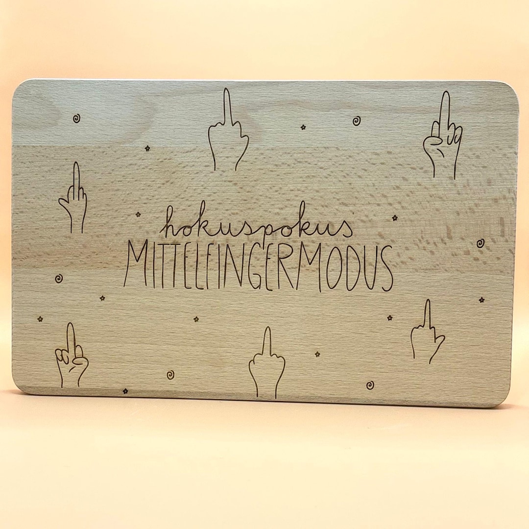 Board Middle Finger Mode - Etsy