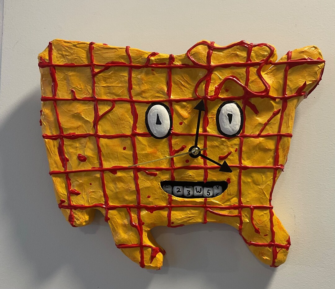 Clocky From Pee-wee’s Playhouse Working Clock (miniature) - Etsy