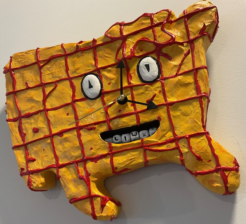 Clocky From Pee-wee’s Playhouse Working Clock (miniature) - Etsy