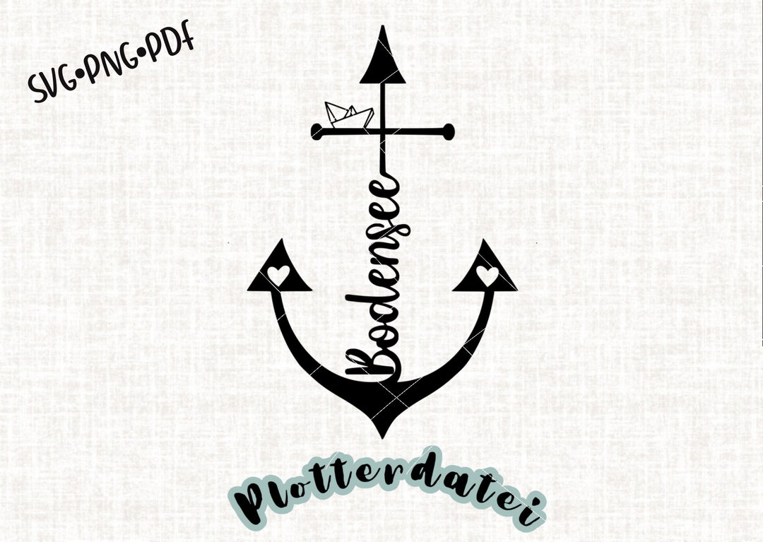 Maritime Plotter File Lake Constance Anchor - Etsy