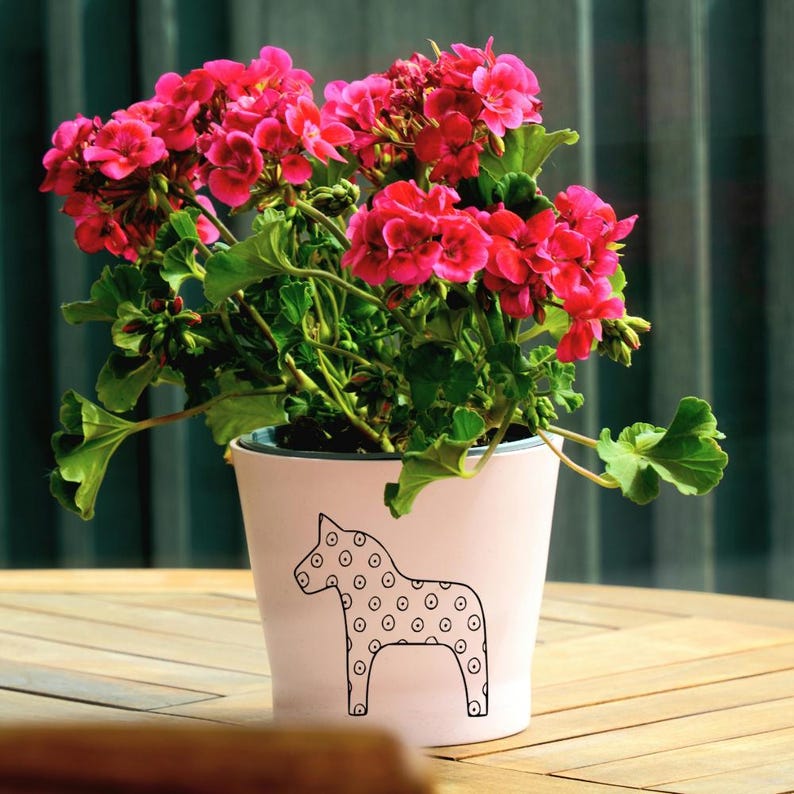 Plotter File Dala Horse Scandinavian Nordic - Etsy