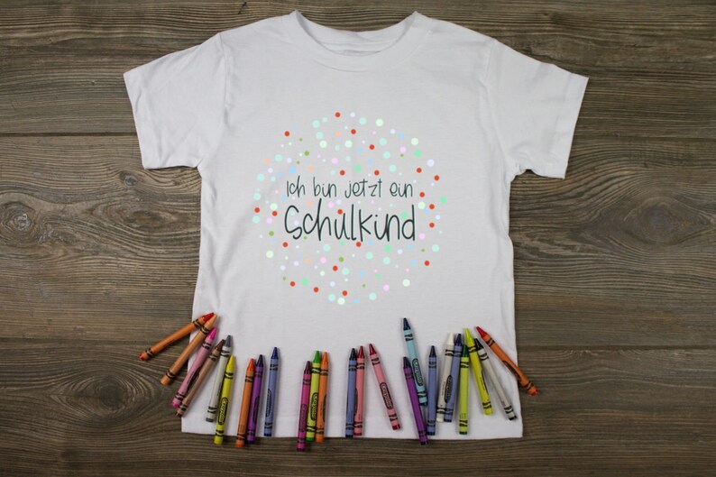 Plotterdatei Ich bin jetzt ein Schulkind Punkte SVG Pünktchen - Etsy.de