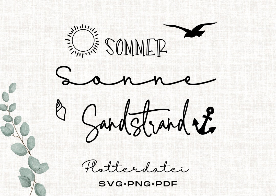 Maritime Plotter File Maritime Lettering Summer Sun Sandy Beach - Etsy