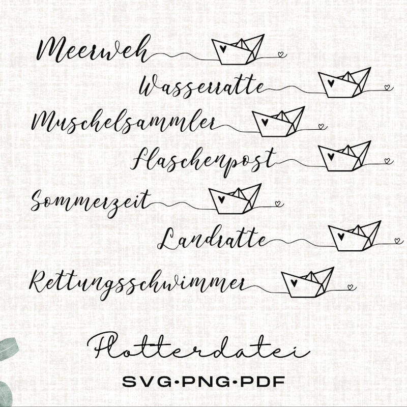 Plotterdatei maritim - Etsy.de