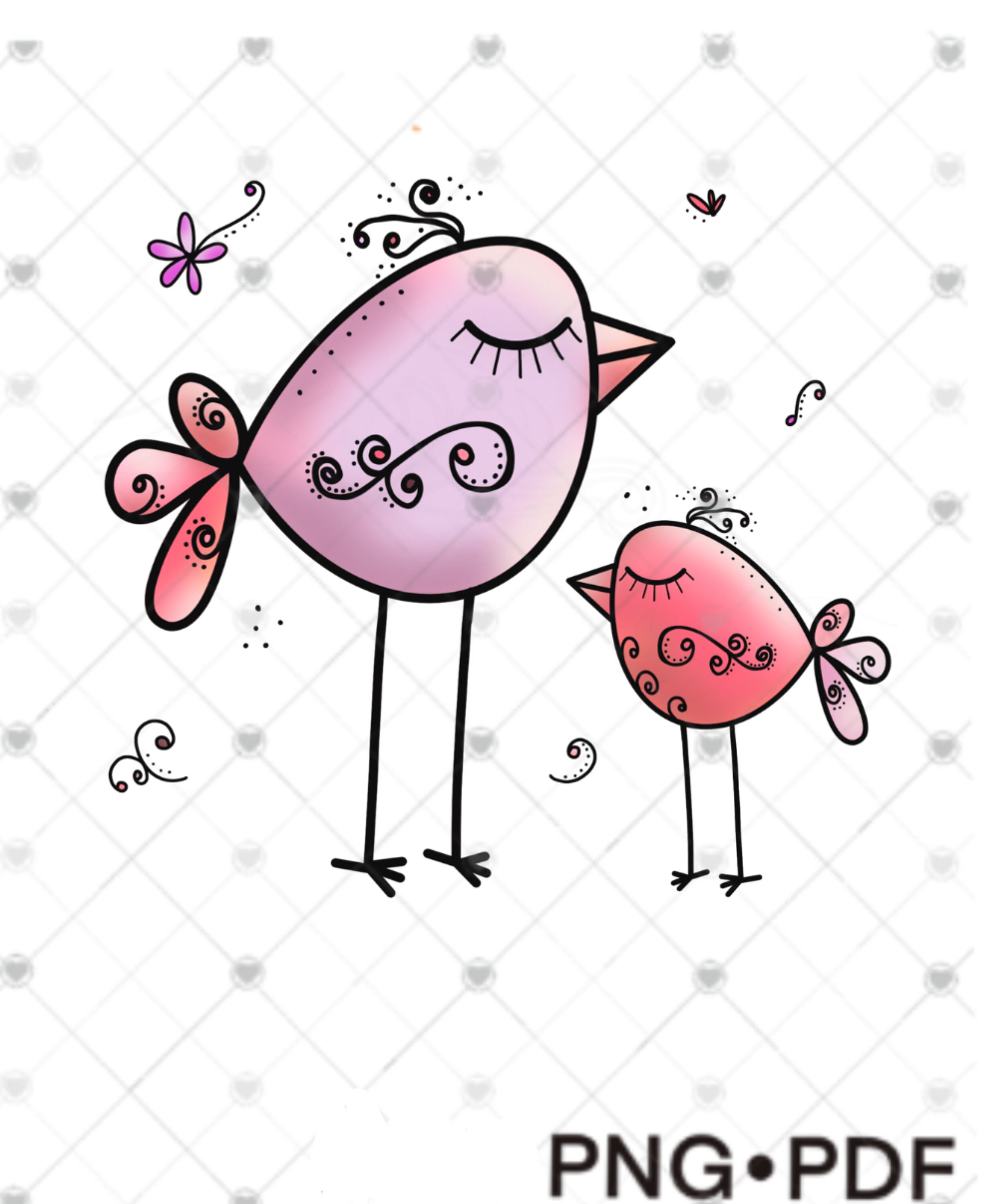 Plotterdatei Vogel Vögel Digistamp Sublimation - Etsy.de