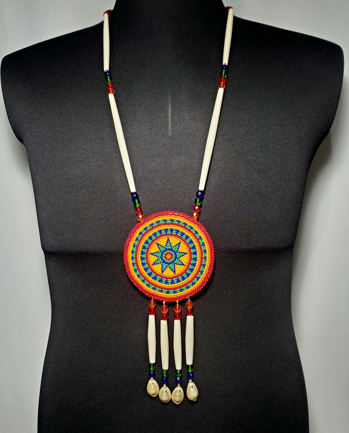 Beaded Medallion - Etsy