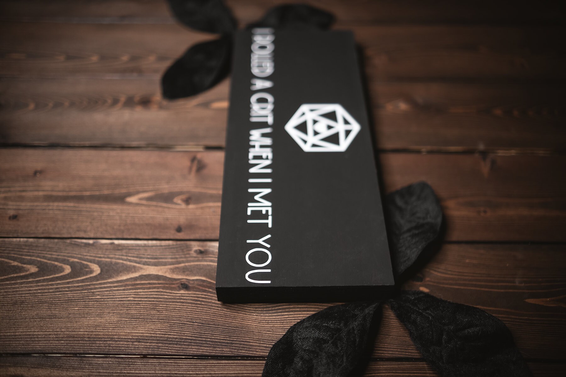 I Rolled a Crit When I Met You DND Gift Dnd Anniversary Gift Nerdy ...