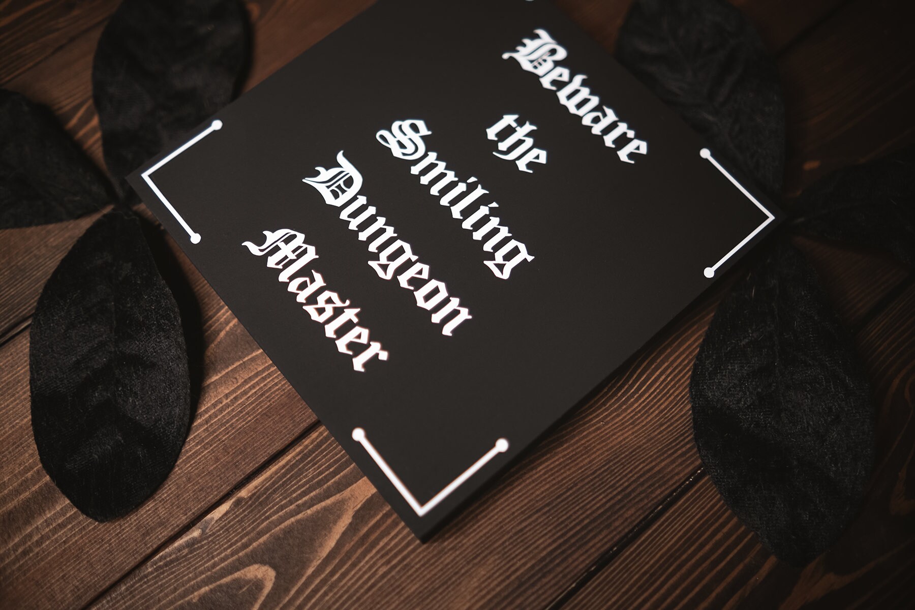 Beware Smiling DM Wood Sign | D&D, Nerdy Home Decor - Etsy