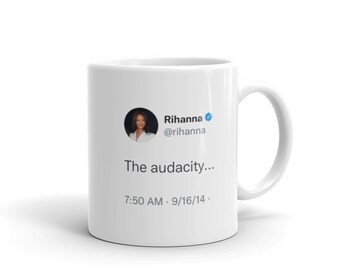 The Audacity Mug - Etsy