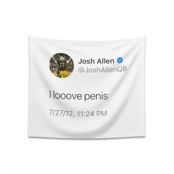 Pénis Josh Allen - Etsy