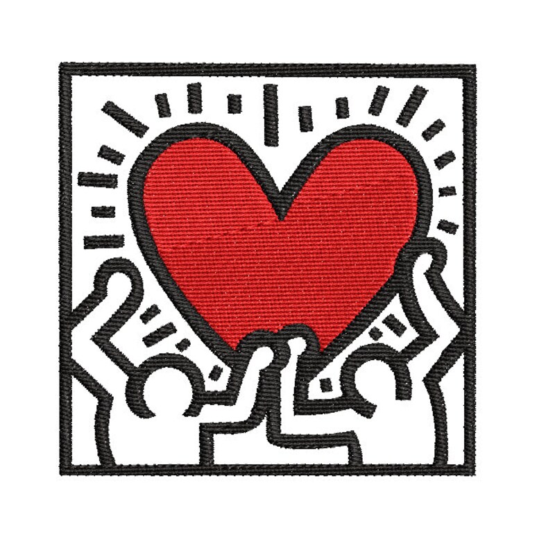 Keith Haring Patch - Etsy