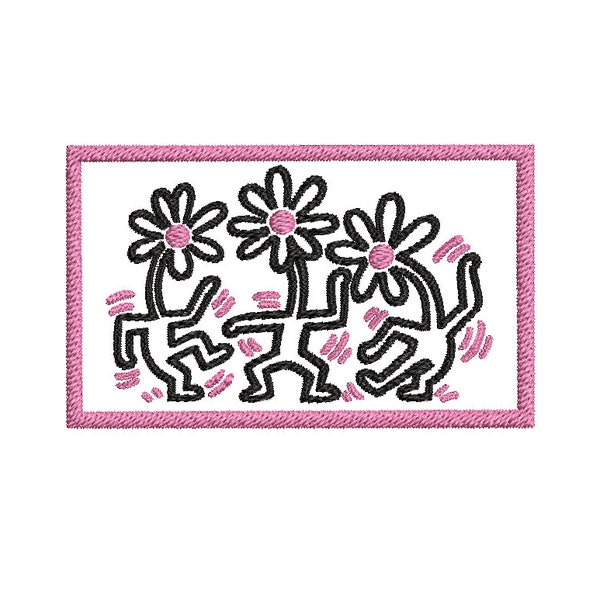 Keith Haring Patch - Etsy