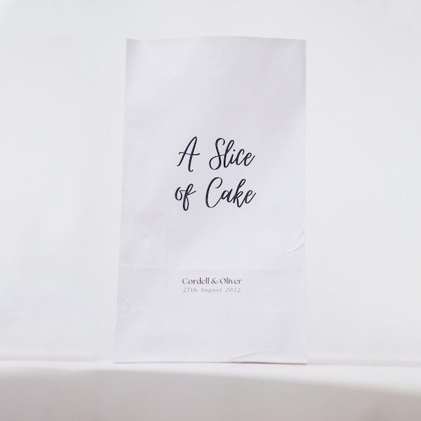 Wedding/party Cake Bags - Etsy