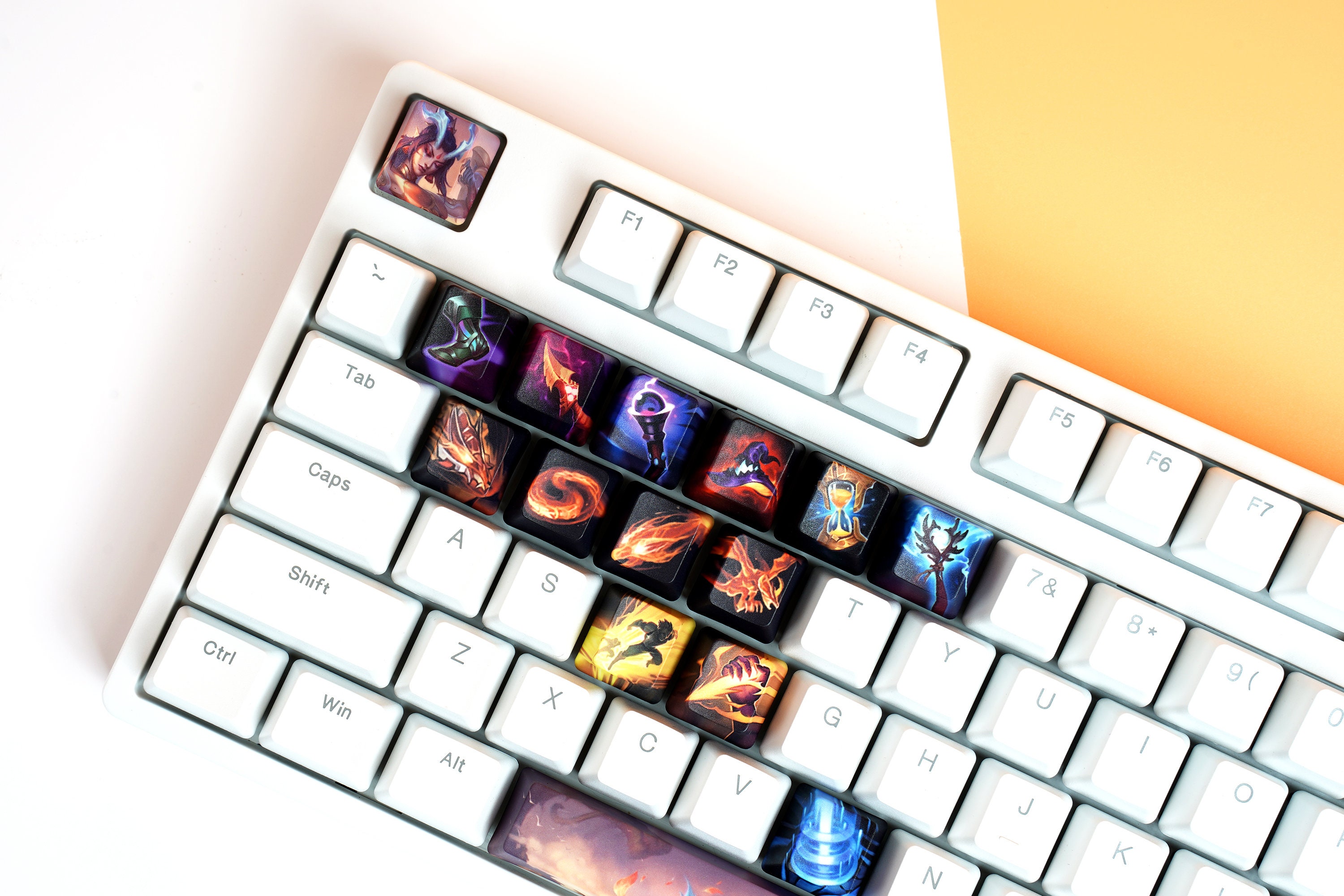 Custom Champion Keycaps, PBT Keycaps, League of Legends Keycaps ...