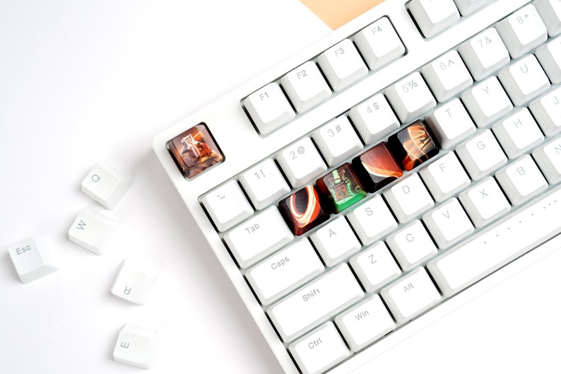 DOTA 2 Custom Keycaps, Mechanical Keycaps Set, Gaming Keyboard, Custom ...