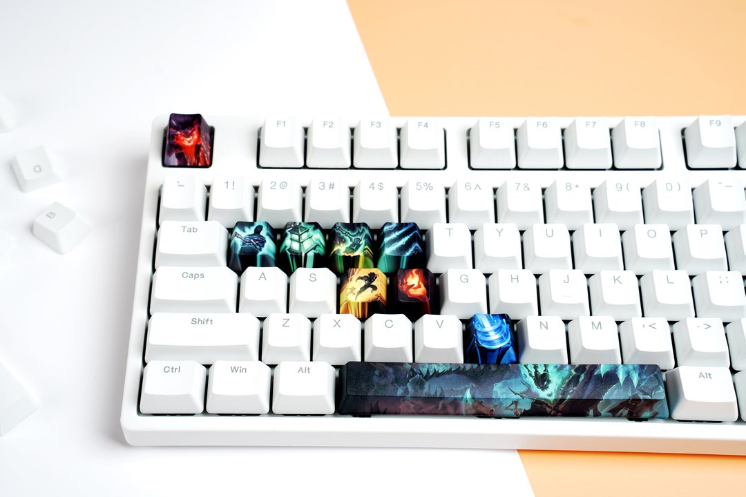 Custom LOL Theme Keycap Set, Champion Keycaps, PBT Keycaps, League of ...