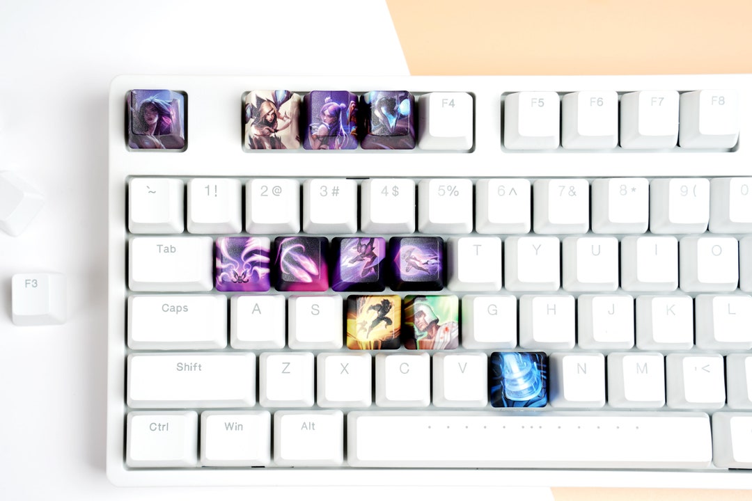 LOL Keycaps, Champion Customization, PBT Keycaps, League of Legends ...