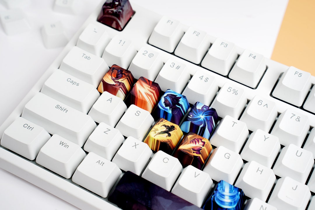 Keycaps de campeão personalizados, keycaps de League of Legends ...