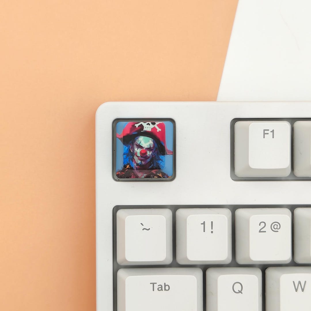 Custom One Piece Keycaps,buggy the Clown PBT Keycaps,shichibukai ...