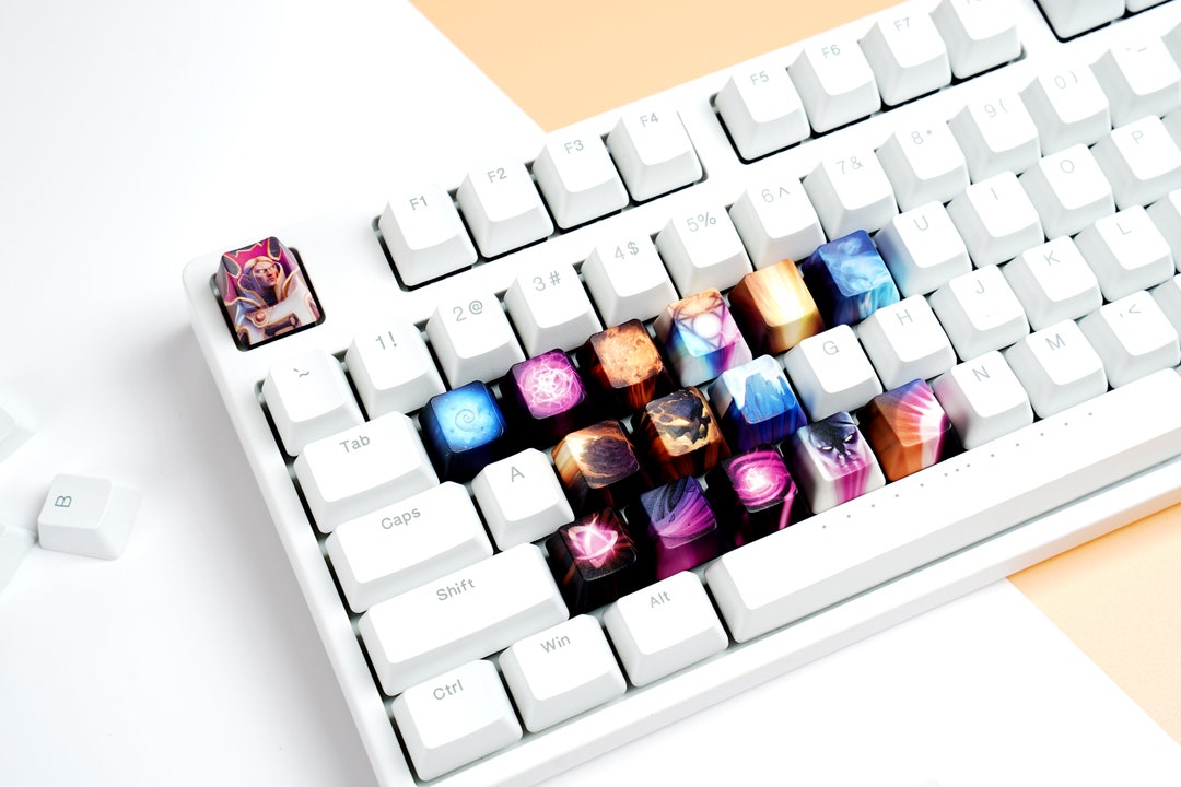 DOTA 2 Custom Keycaps, Character Heroes, Mechanical Keycaps Set, Gaming ...