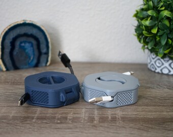 Portable Cable Winder & Organizer // Single // 3D Printed, Gift Ideas ...