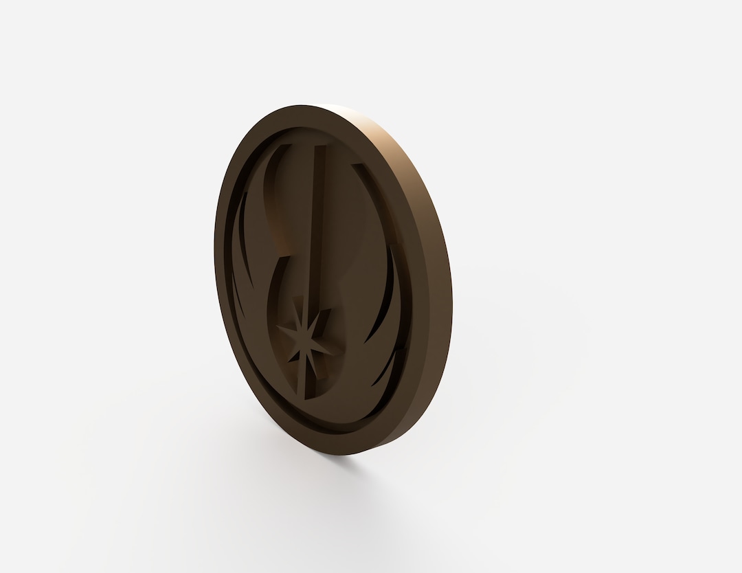 Jedi Symbol STL File for 3D Printing - Etsy