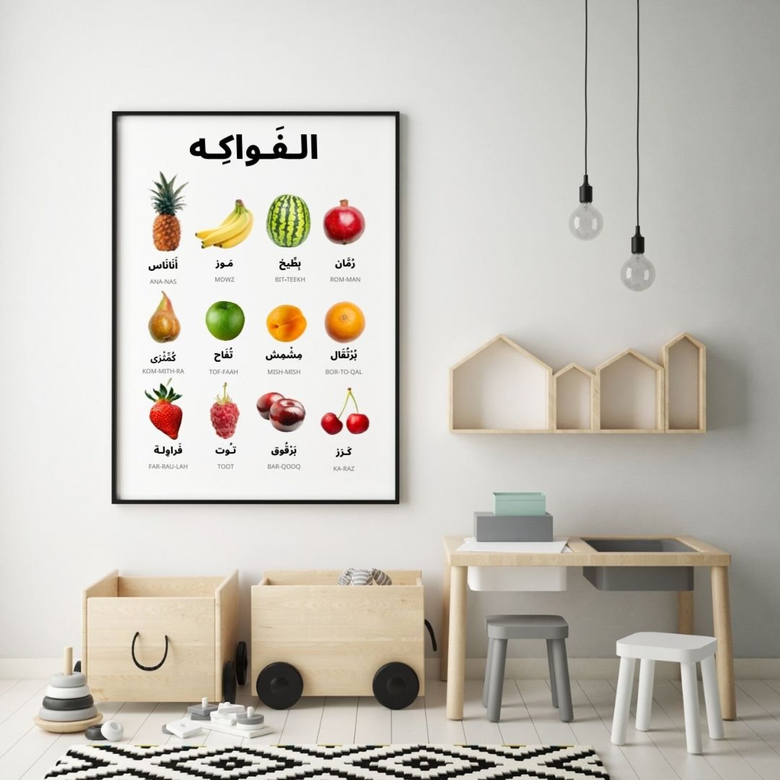 Fruit Education Printable Homeschool Resources Learning - Etsy