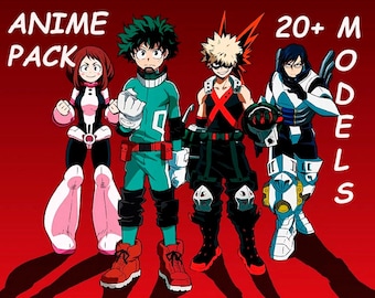 My Hero Academia Stl File | Etsy