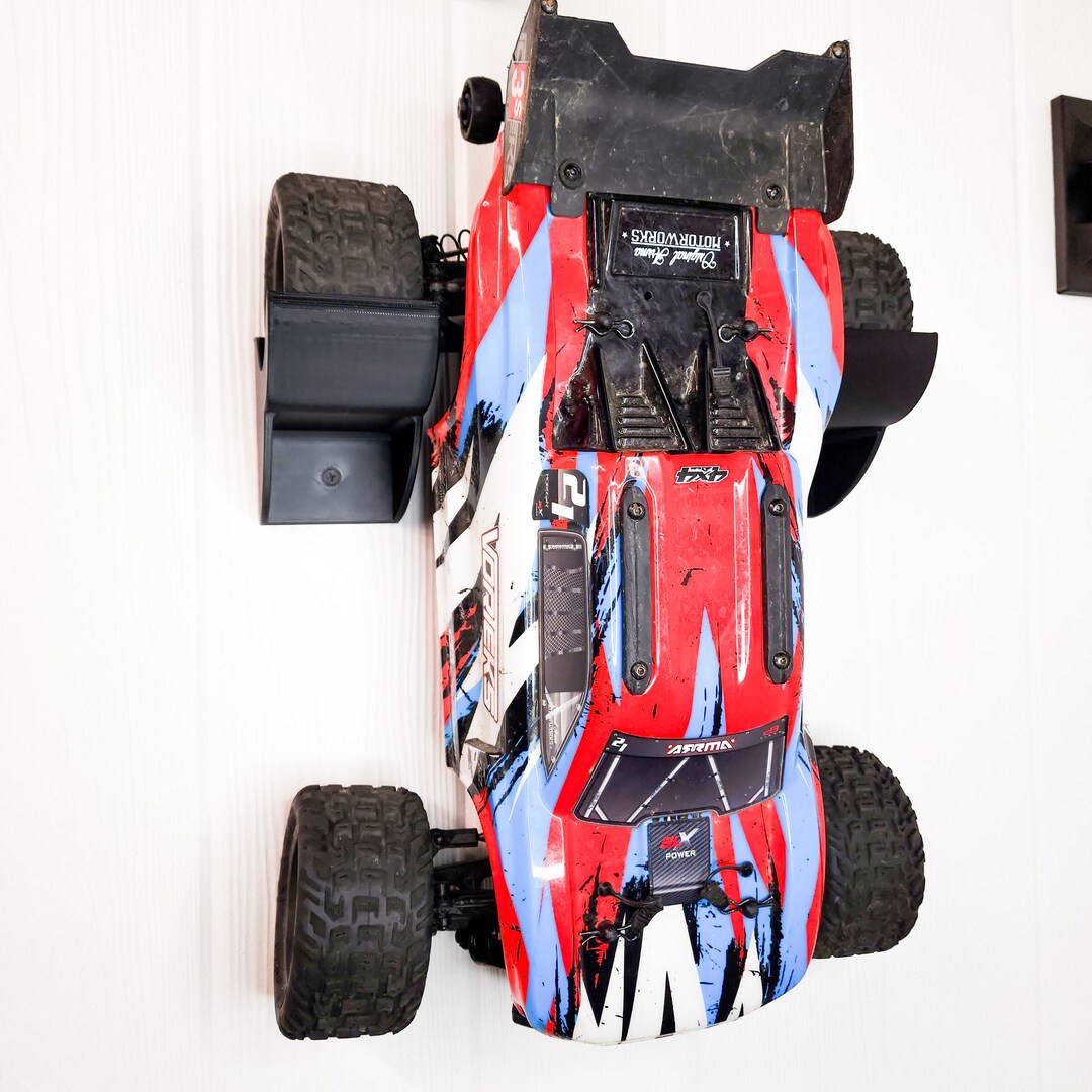Slim Universal RC Wall Mount for Traxxas, Arrma, Redcat and More - Etsy