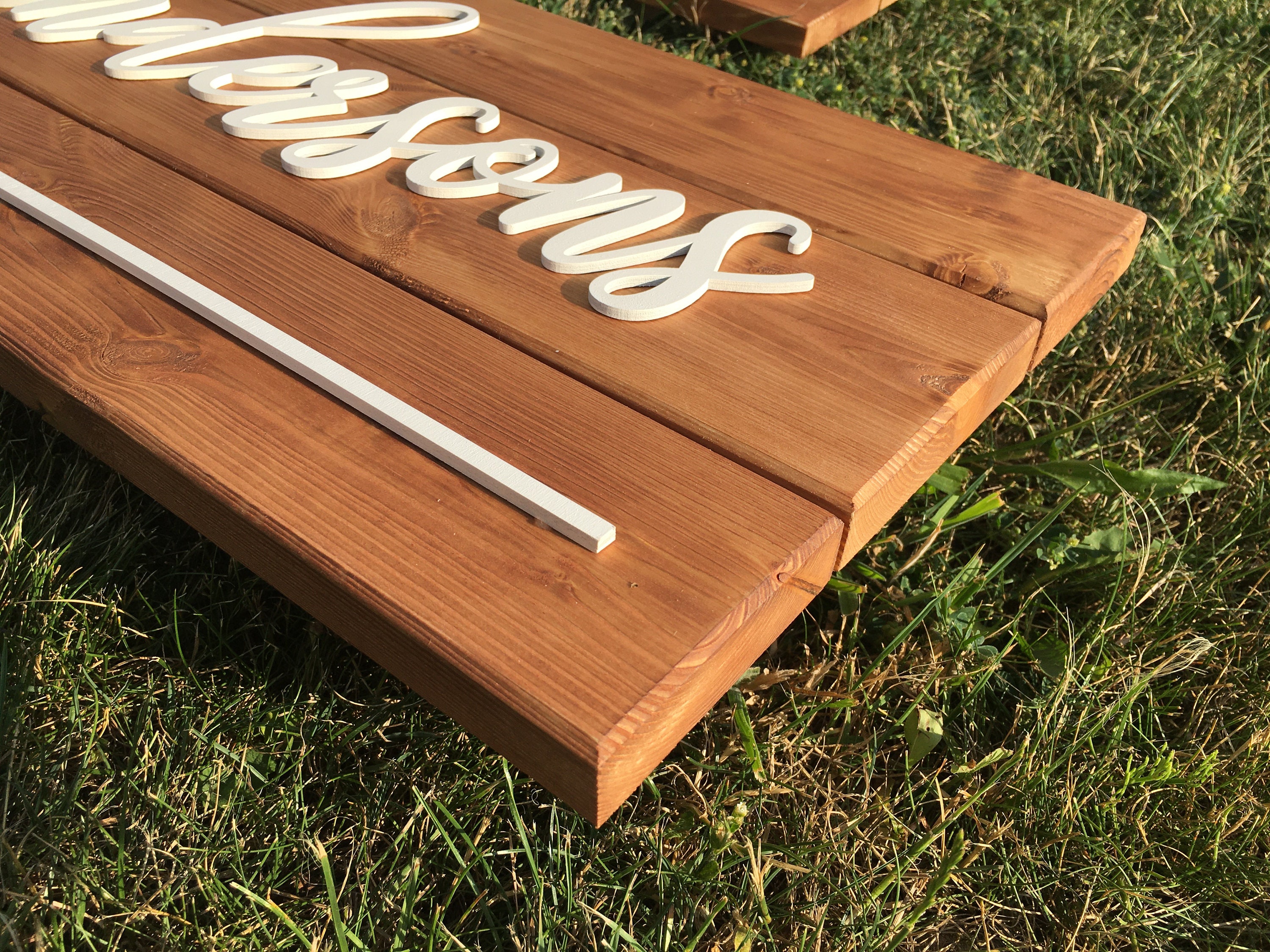 Name Sign Personalized Wood Sign Wedding Gift Custom Wood - Etsy