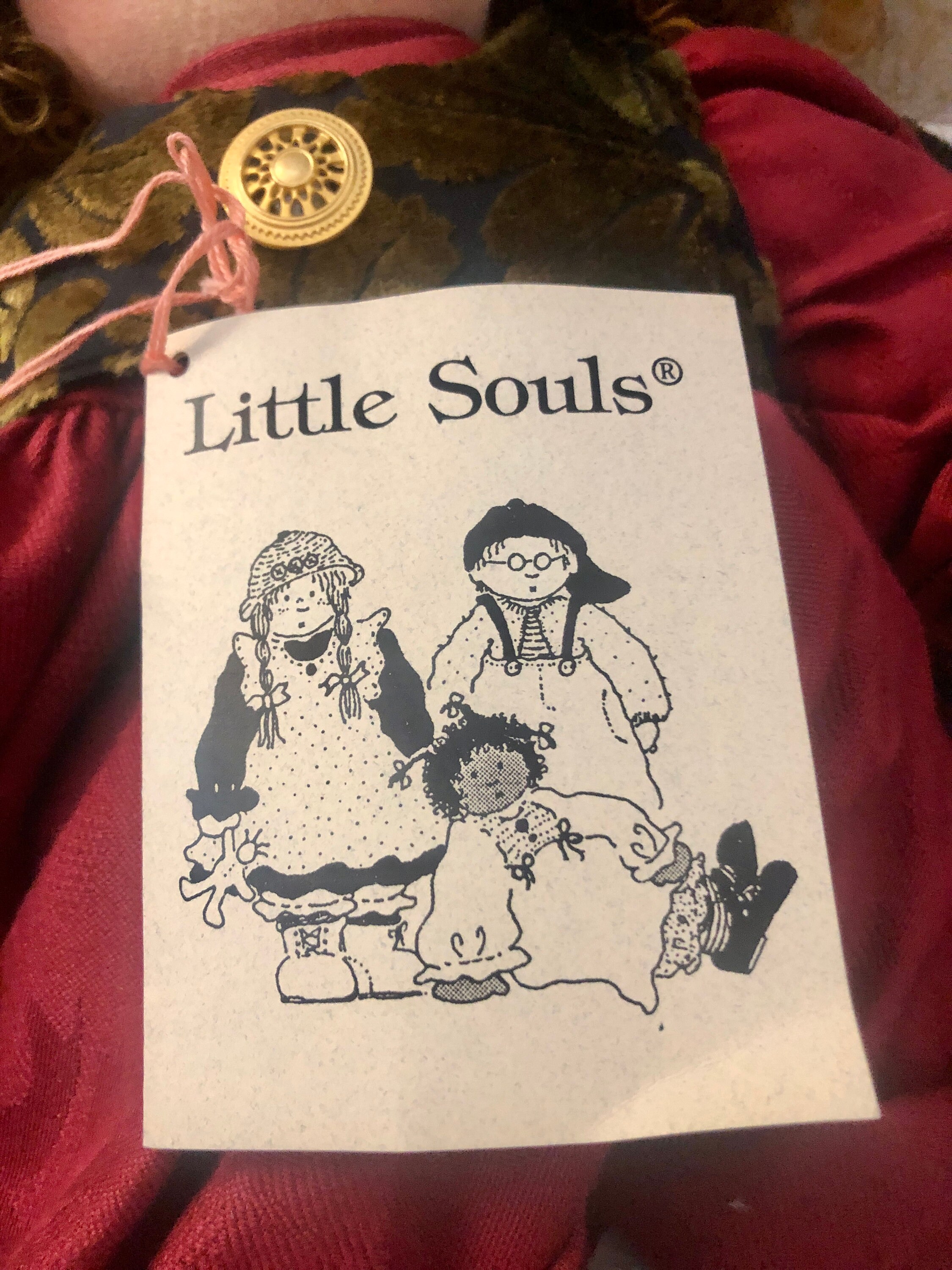 Little Souls Created by Gretchen Wilson One of A Kind Textile Design 18 ...