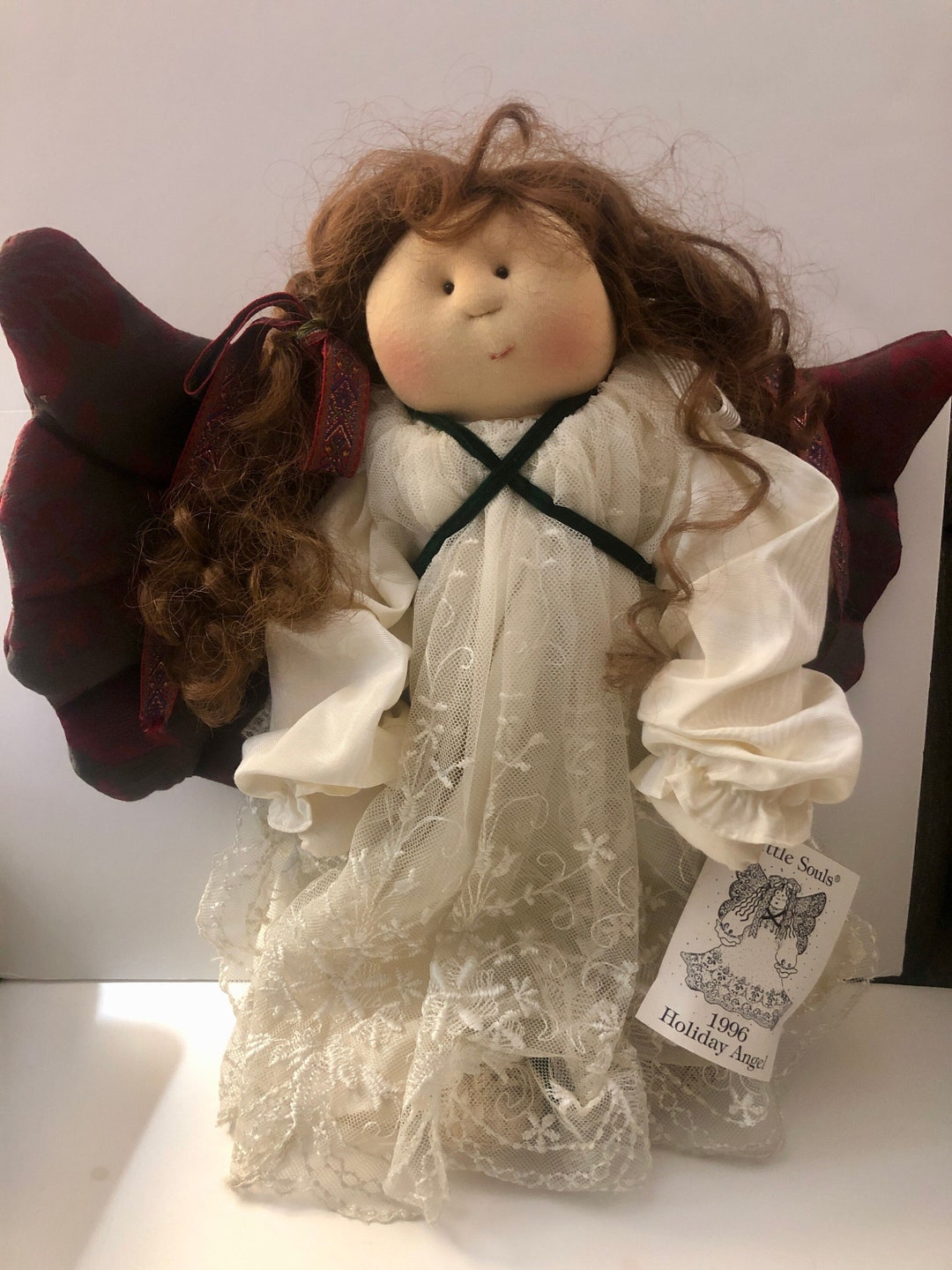 Little Souls Limited Edition 18 Inch 1996 Holiday Angel With Wings ...