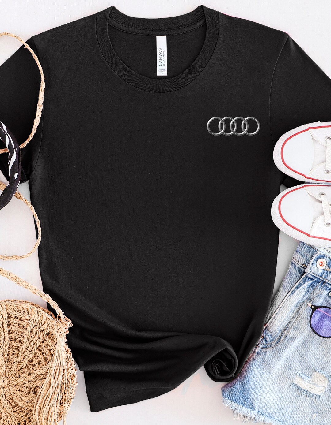 Audi Logo T-shirts, Car T-shirts, Audi Tees, Best Car Logos, Popular ...