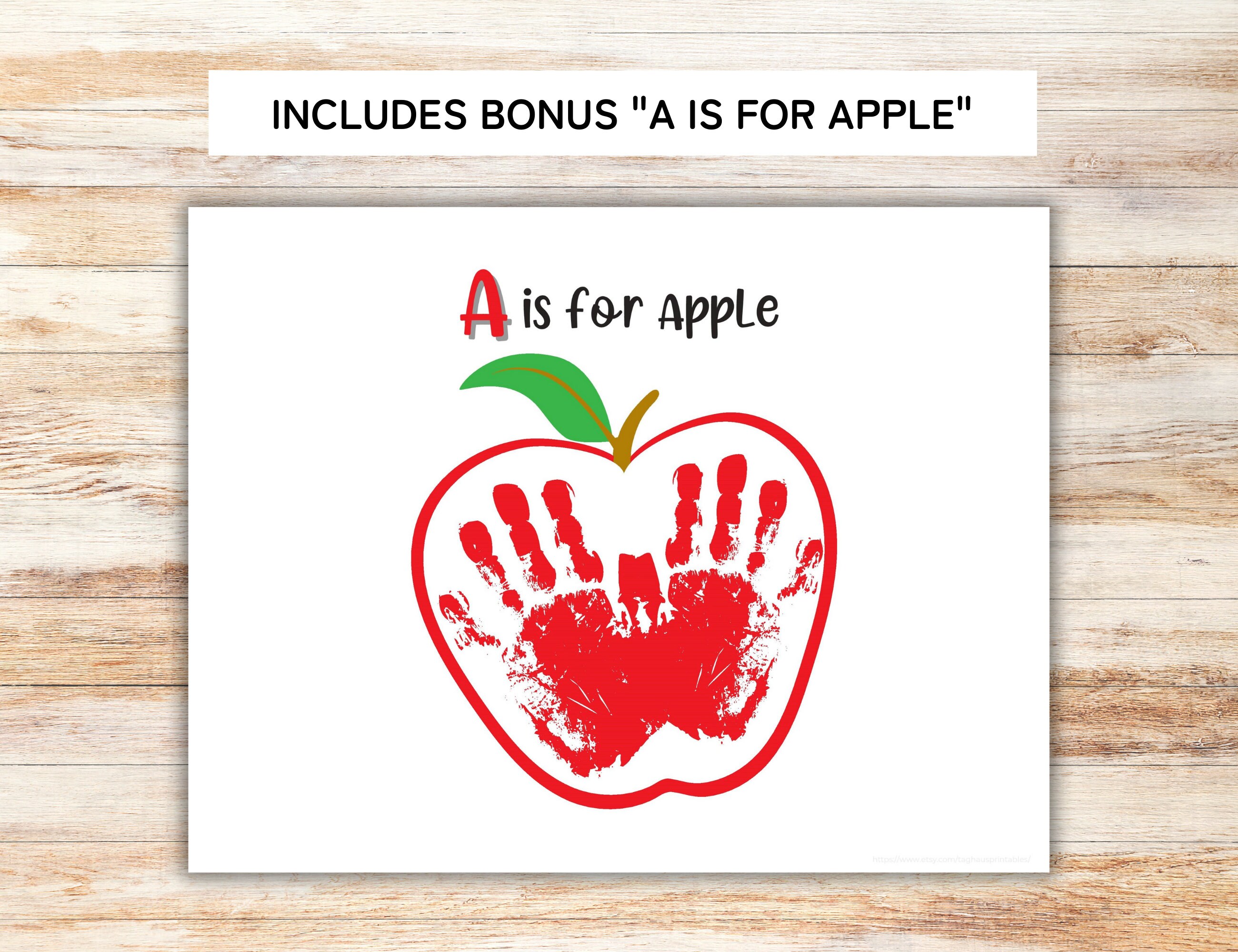 First Day of Preschool Handprint Art, First Day of School, Handprint ...