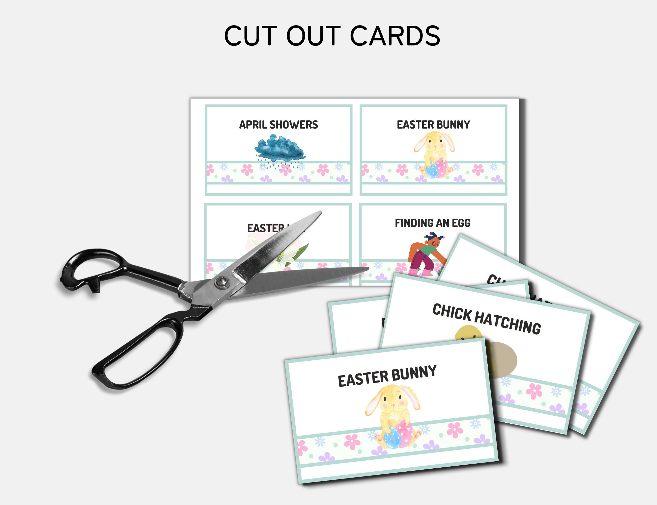 Easter Charades Game, Easter Printable Game, Family Game Night ...