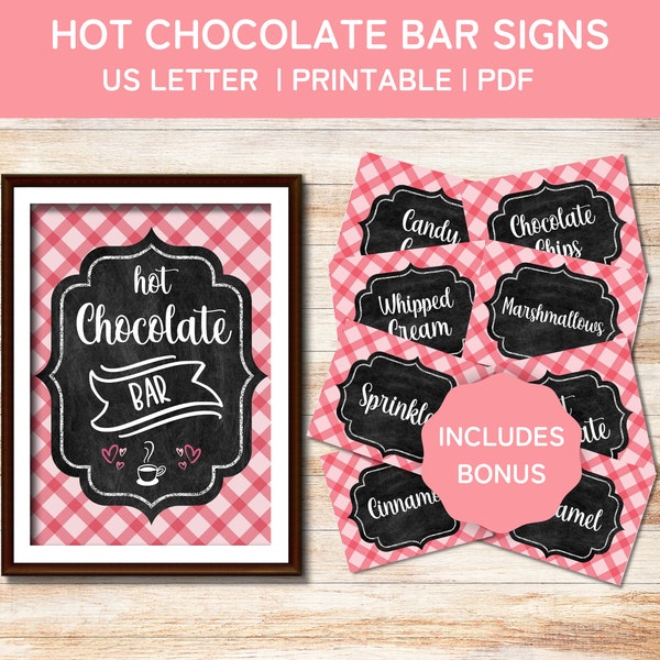 Hot Cocoa Bar - Etsy