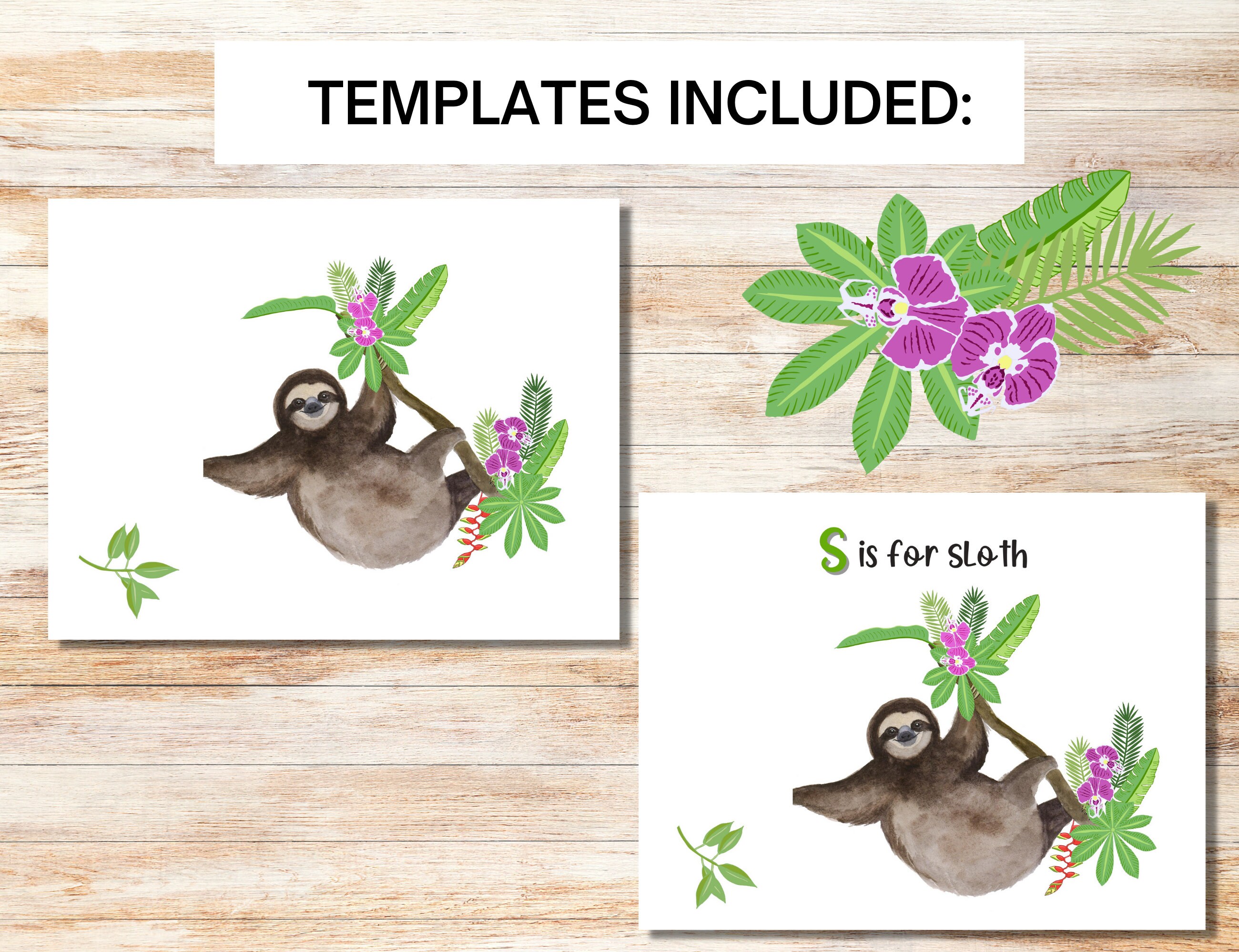 Sloth Handprint Art, Kids Handprint Crafts, Printable Keepsake, Toddler ...