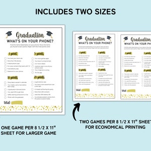 Graduation What's on Your Phone Game, Graduation 2023, Graduation ...