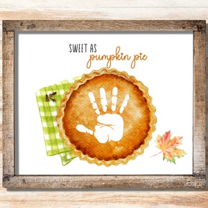 Thanksgiving Handprint Art, Fall Handprint, Pumpkin Craft, Toddler ...