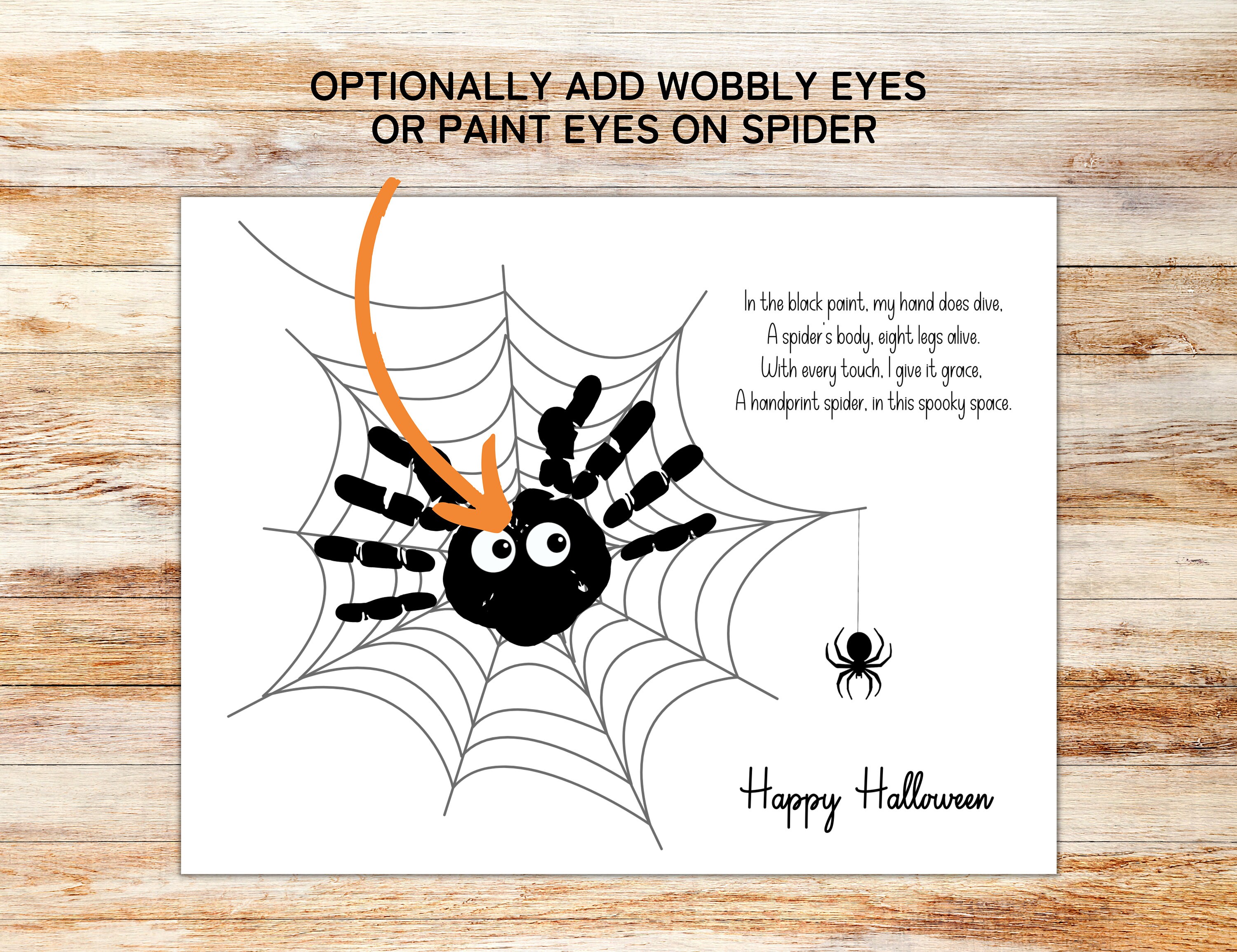 Halloween Handprint Art Bundle, Fall Handprint, Halloween Pumpkin Craft ...