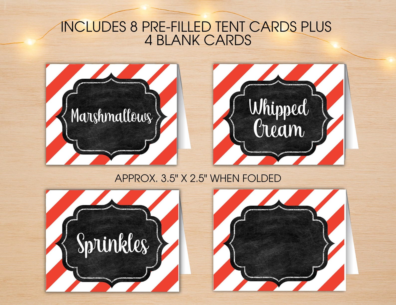 Hot Chocolate Bar Sign and Labels for Hot Cocoa Bar, Printable Candy ...