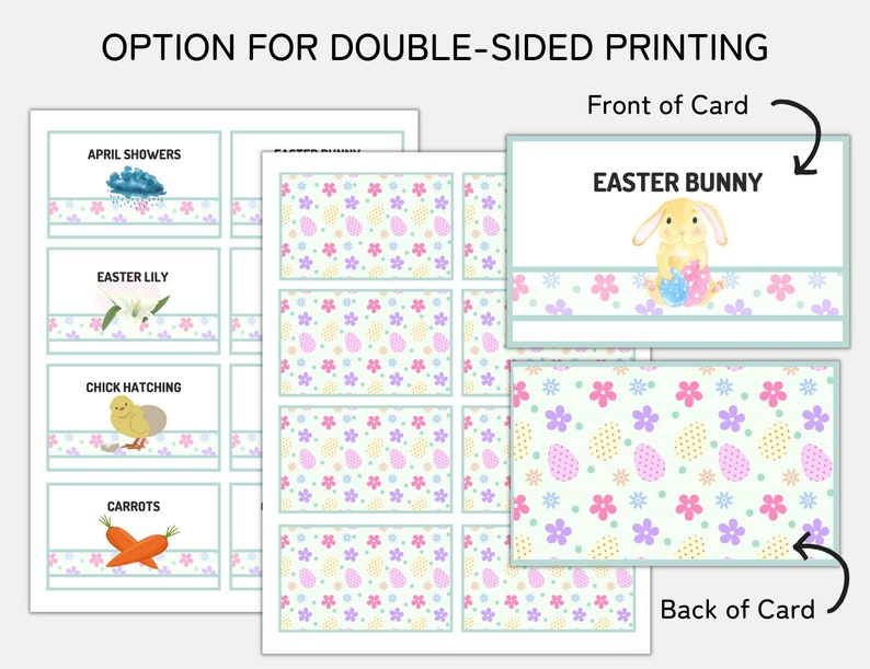 Easter Charades Game, Easter Printable Game, Family Game Night ...
